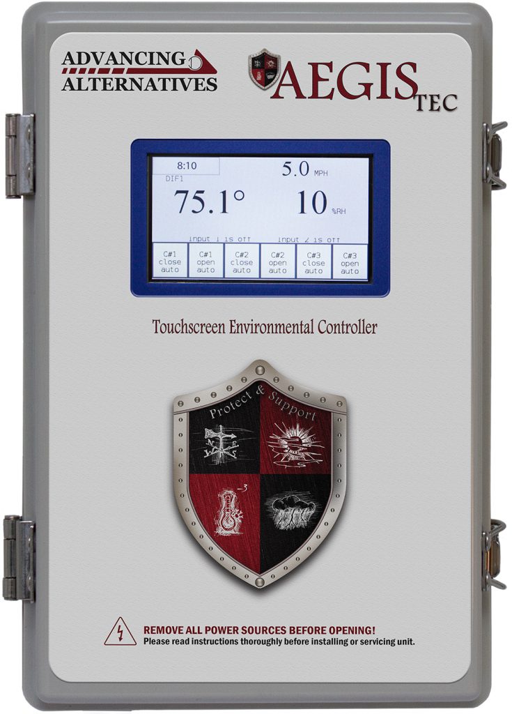 Greenhouse Rain Sensor for Environmental Conrol Systems