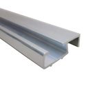 Aluminum Double Channel Greenhouse Poly Lock Base