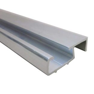 Aluminum Double Channel Greenhouse Poly Lock Base