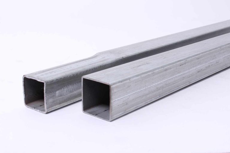 1.5″ Greenhouse Galvanized Square Tubing - Swaged