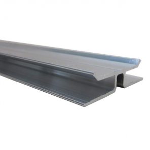 Aluminum Double Channel Greenhouse Poly Lock Base