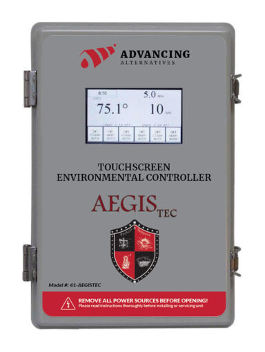 Aegistec+ Dual Zone Solar Greenhouse Controller