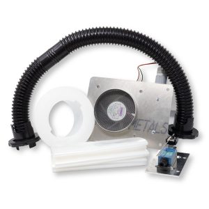 12V Solar Greenhouse Inflation Sidewall Blower Kit - 80CFM
